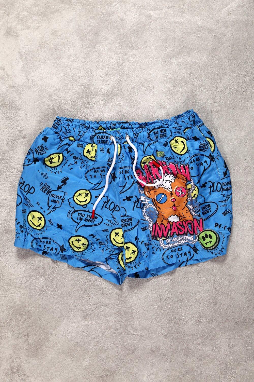 Barrow Emoji Şort - Mavi Modelleri En Uygun Fiyatlarla